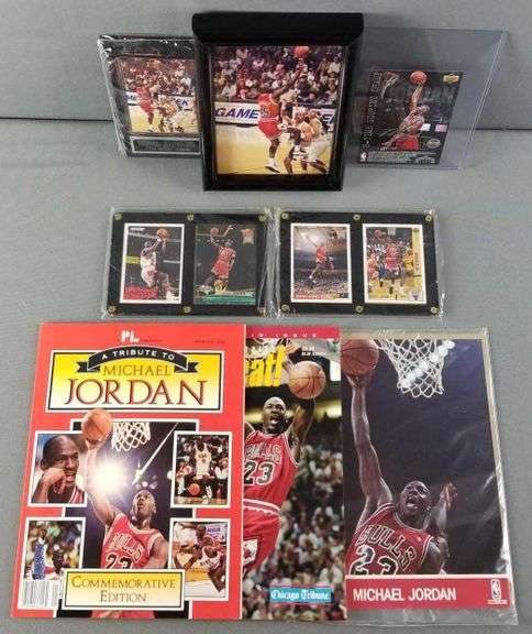 Group of Michael Jordan memorabilia - Matthew Bullock Auctioneers