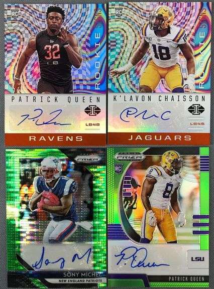 Group of 7 Signed Limited Edition Panini Cards - Matthew Bullock ...