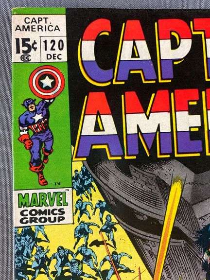 Marvel Comics Captain America No. 120 comic book - Matthew Bullock ...