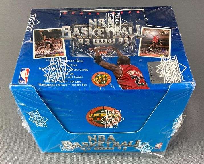 1992-93 Upper Deck NBA Basketball Sealed Box series 1 - Matthew Bullock ...