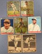 Group of 7 1930s-1940s Baseball Cards - Matthew Bullock Auctioneers