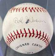 Bob Gibson Signed Baseball - Matthew Bullock Auctioneers
