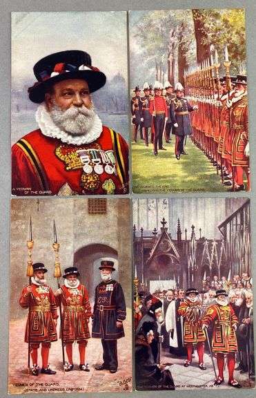 Postcards-British Military Yeoman of the Guard Series - Matthew Bullock ...
