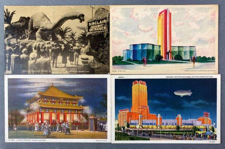 Postcards - 1933 Worlds Fair Century of Progress - Matthew Bullock ...