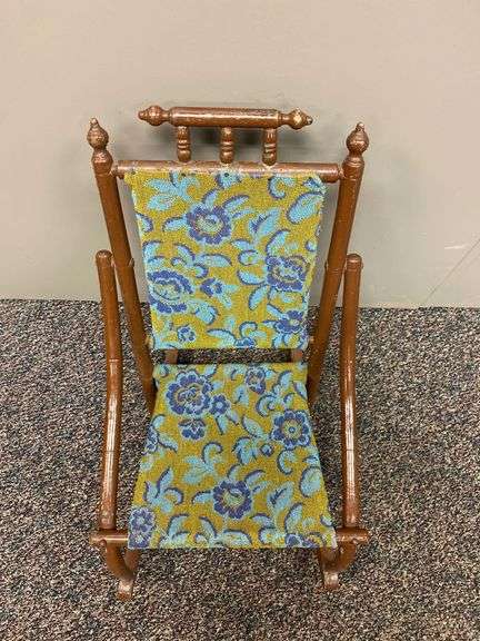 Victorian Child size rocking chair - Matthew Bullock Auctioneers