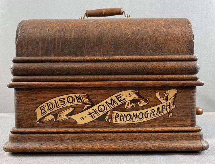 Thomas Edison Model B Cylinder Home Phonograph - Matthew Bullock ...