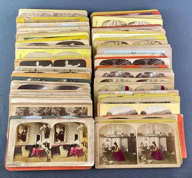 Group Of Stereoscope Cards - Matthew Bullock Auctioneers