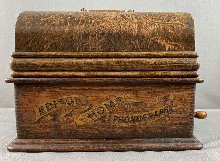 Thomas Edison Model B Cylinder Home Phonograph - Matthew Bullock ...