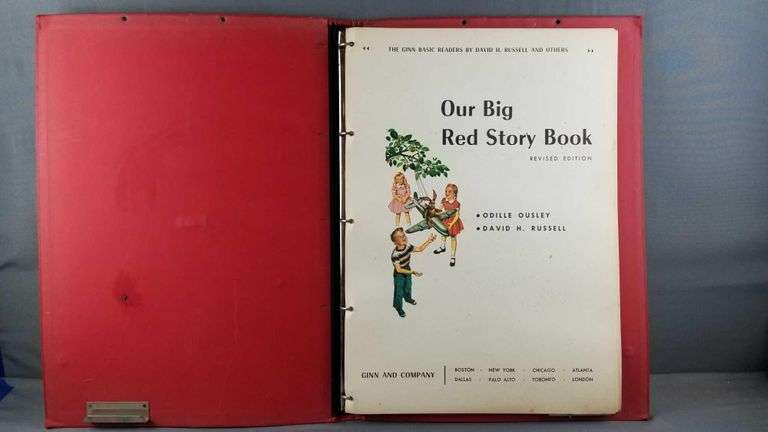 Our Big Red Story Book - Matthew Bullock Auctioneers