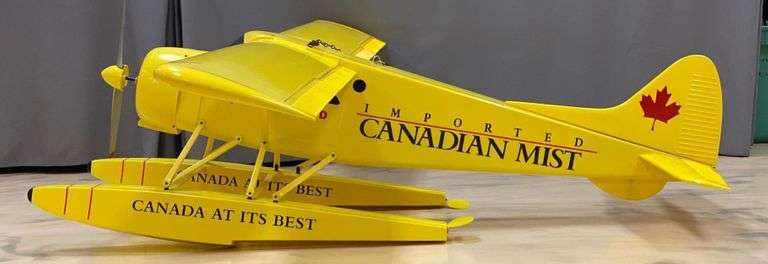 Canadian Mist Advertising DeHavilland Beaver Float Plane display ...