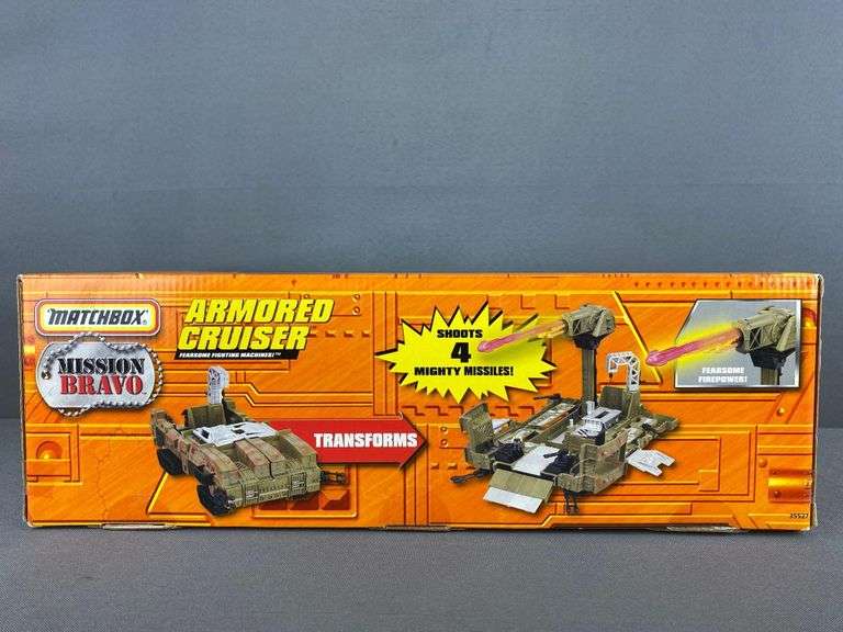 Matchbox Mission Bravo Armored Cruiser play set - Matthew Bullock ...