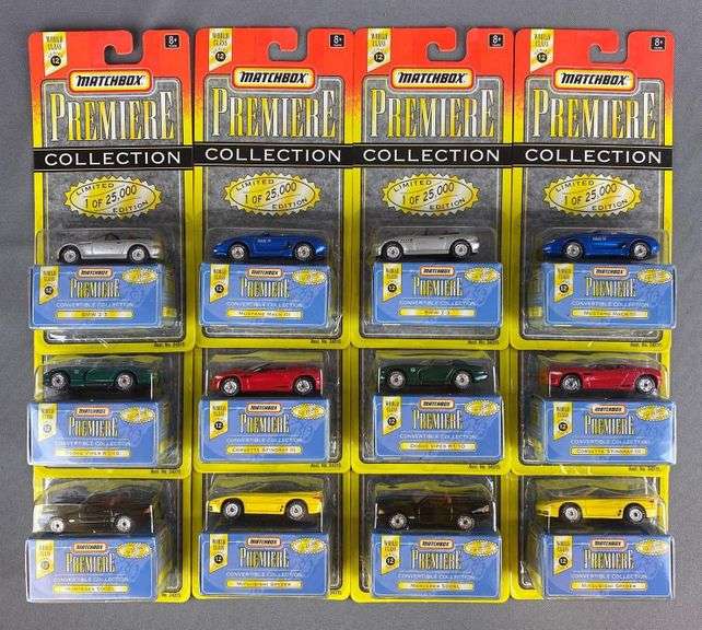 Group of 12 Matchbox Premiere Convertible Collection die-cast vehicles ...