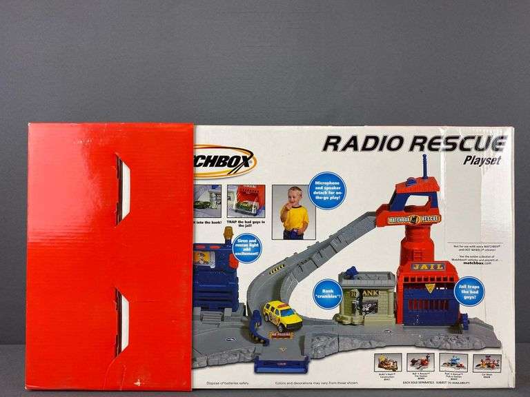 Matchbox Radio Rescue Playset - Matthew Bullock Auctioneers