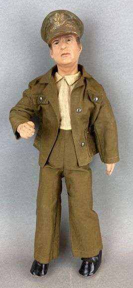 General Douglas McArthur Composition Doll - Matthew Bullock Auctioneers