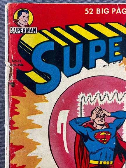 DC Comics Superman No. 68 Comic Book - Matthew Bullock Auctioneers