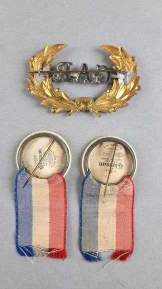 Civil War Era GAR medals and insignia - Matthew Bullock Auctioneers