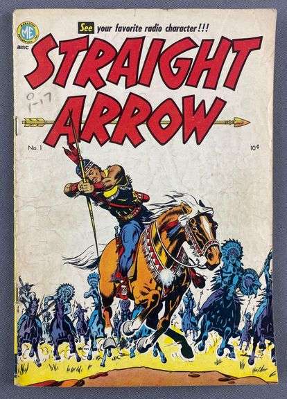 Magazine Enterprise Straight Arrow No. 1 Comic Book - Matthew Bullock ...