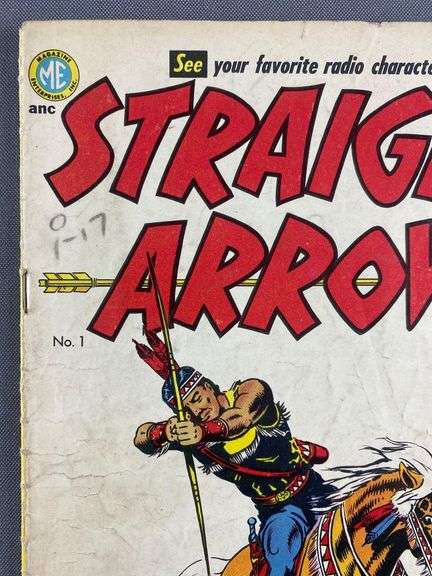Magazine Enterprise Straight Arrow No. 1 Comic Book - Matthew Bullock ...