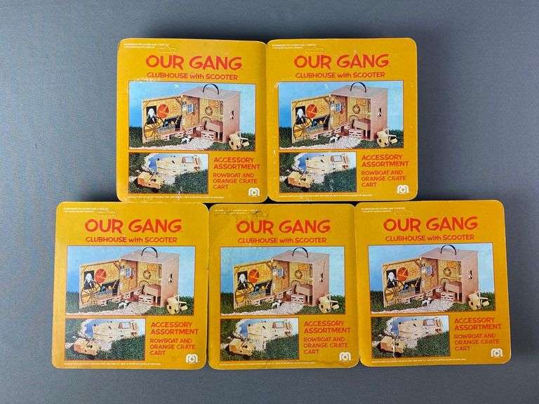 Group of 5 Vintage MEGO Our Gang Action Figures - Matthew Bullock ...