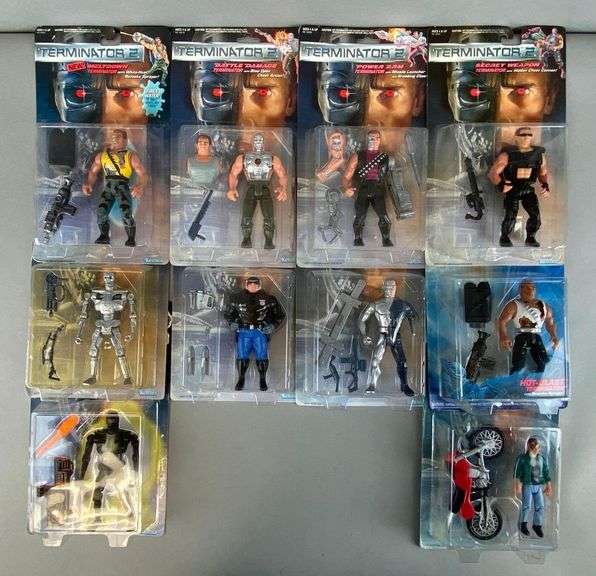 Group of 10 Kenner Terminator 2 Action Figures - Matthew Bullock ...