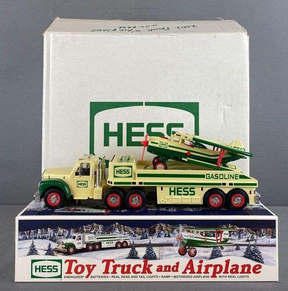 Full shipping box of Hess 2002 Toy Truck and Airplane - Matthew Bullock ...