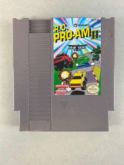 Nintendo NES RC Pro-Am II Game Cartridge - Matthew Bullock Auctioneers
