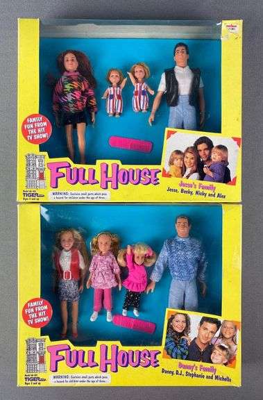 Group of 2 Full House Action Figures Sets - Matthew Bullock Auctioneers