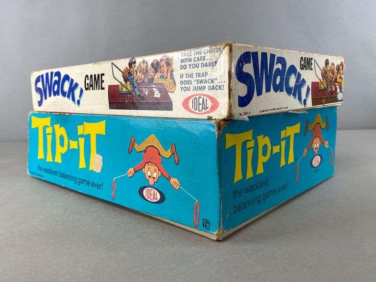 Group of 2 Vintage Ideal Board Games - Matthew Bullock Auctioneers