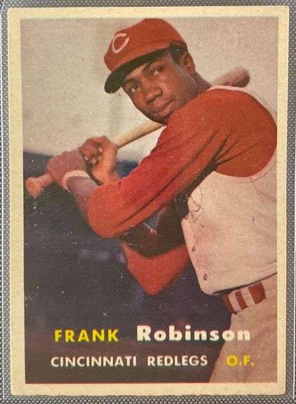 1957 Topps Frank Robinson Rookie #35 - Matthew Bullock Auctioneers