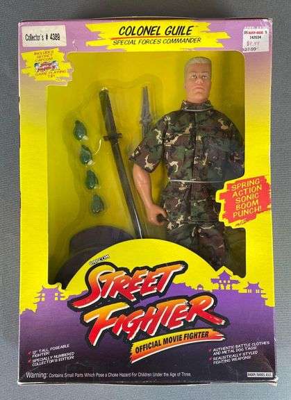 Hasbro Street Fighter Colonel Guile Action Figure - Matthew Bullock ...