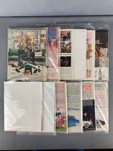 Group of 12 Playboy Adult Magazines - Matthew Bullock Auctioneers
