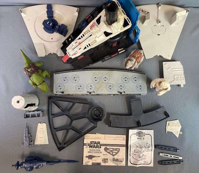 Large Group Of Vintage Star Wars Parts And Figures - Matthew Bullock ...