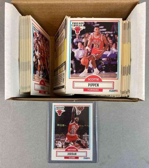 1990 Fleer Basketball Set - Matthew Bullock Auctioneers