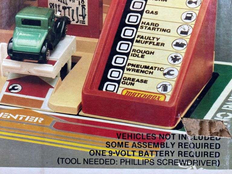 Matchbox Electronic Sounds Of Service Repair Center - Matthew Bullock Auctioneers