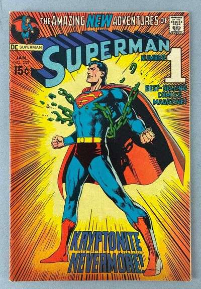 DC Comics Superman No. 233 - Matthew Bullock Auctioneers
