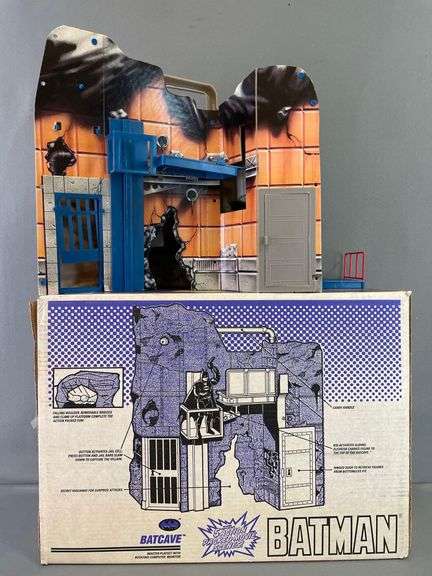 Toy Biz Batman Batcave With Box - Matthew Bullock Auctioneers