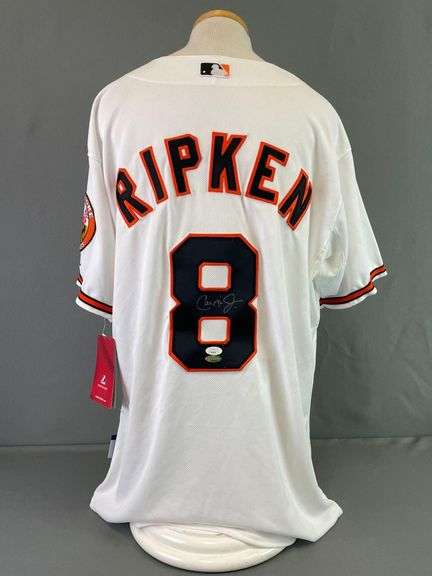 Cal Ripken Jr Signed Authentic Jersey With JSA COA - Matthew Bullock ...