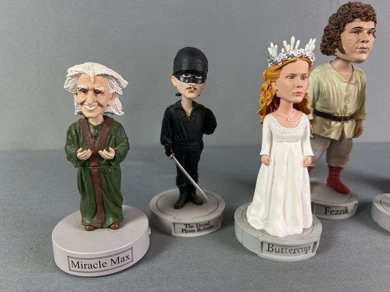 Group of 6 Factory Entertainment Princess Bride Bobbleheads - Matthew ...