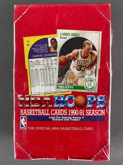 1990 NBA Hoops Series 2 Basketball Set Factory Sealed - Matthew Bullock ...