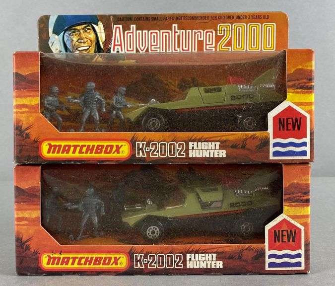 Group of 2 Matchbox Adventure 2000 K-2002 Flight Hunters - Matthew ...