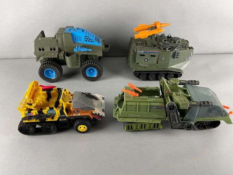 Group Of 4 GI Joe Vehicles - Matthew Bullock Auctioneers