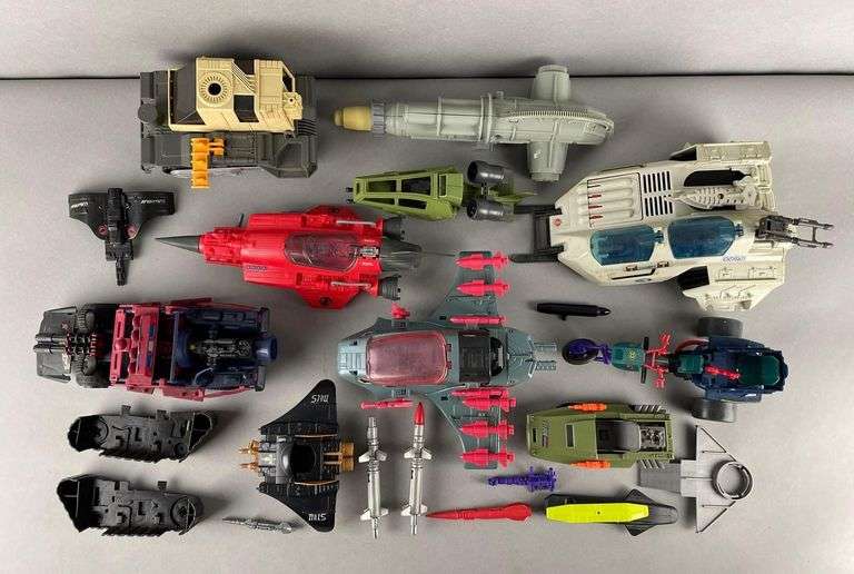 Large Group Of GI Joe Vehicles And Accessories - Matthew Bullock ...