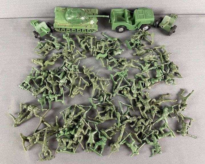 Large Group Of Green Plastic Army Men and More - Matthew Bullock ...