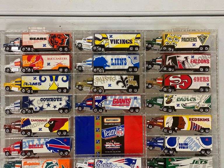 Matchbox 1993 Limited Edition Team NFL Tractor-Trailers - Matthew ...