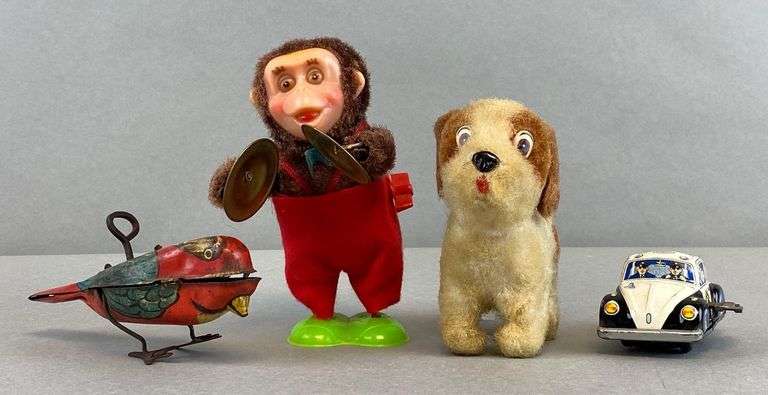 Group of 4 Wind-Up Toys - Matthew Bullock Auctioneers