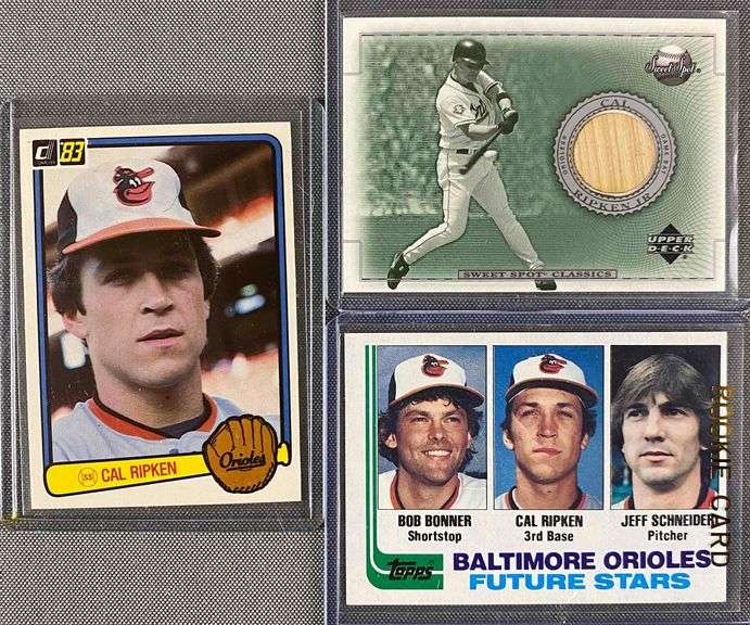1982 Topps Cal Ripken #21 Rookie + 2 Other Cards - Matthew Bullock ...