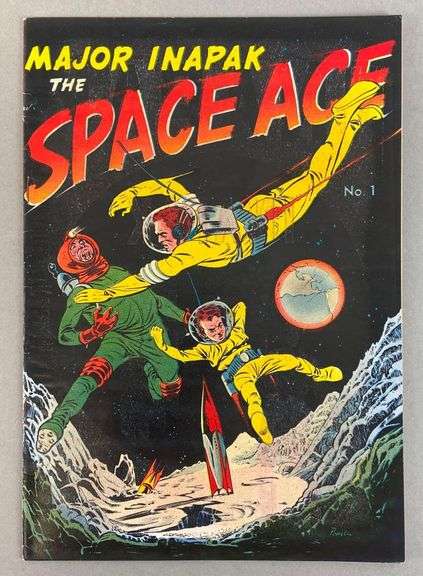 Magazine Enterprises Major Inapak The Space Ace No. 1 - Matthew Bullock ...