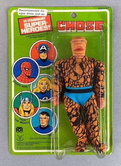 Marvel Mego Corp. The Thing Action Figure - Matthew Bullock Auctioneers