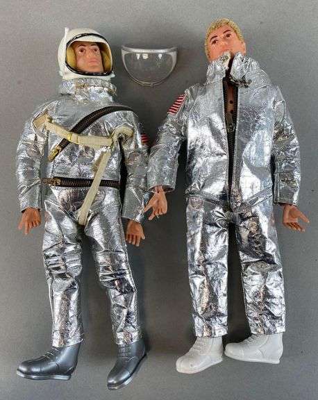 Group of 2 Vintage Hasbro GI Joe Astronaut Action Figures - Matthew ...