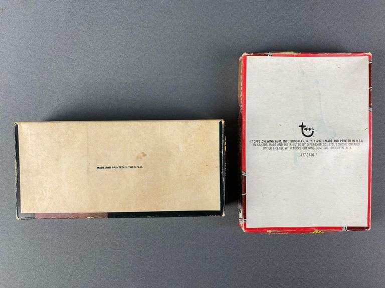 Group of 2 Vintage The Monkees Trading Card Boxes - Matthew Bullock ...